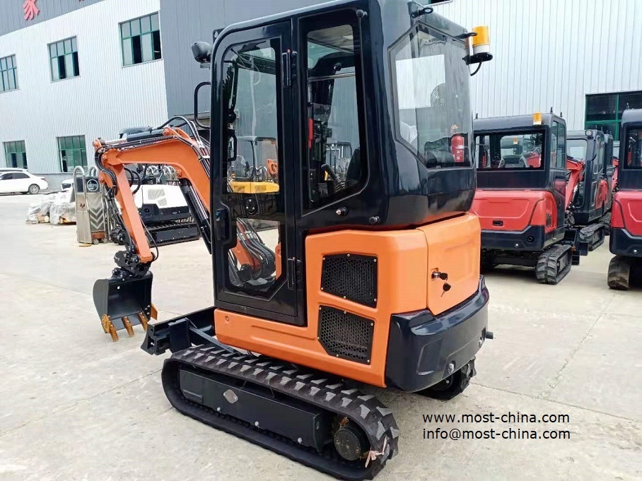 Crawler excavator MC18 with CE,mini excavator with Kubota engine
